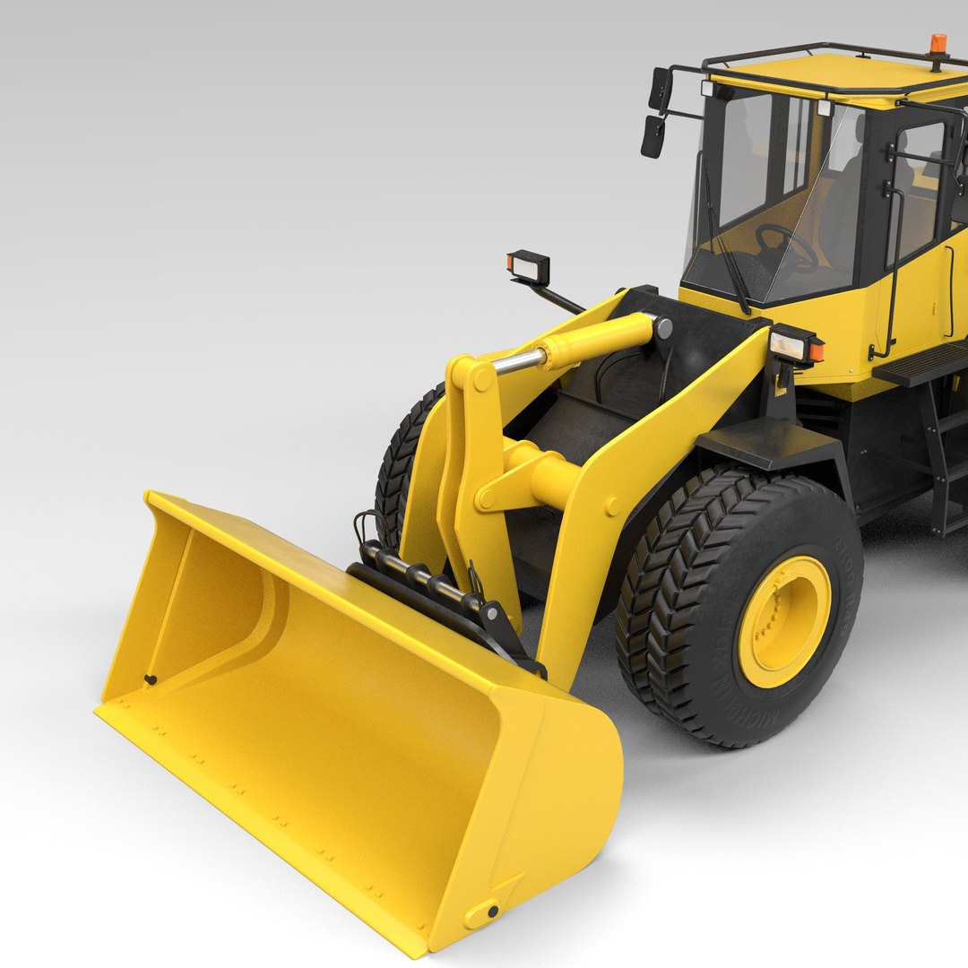 Wheel Loader 3D Model - TurboSquid 2251980