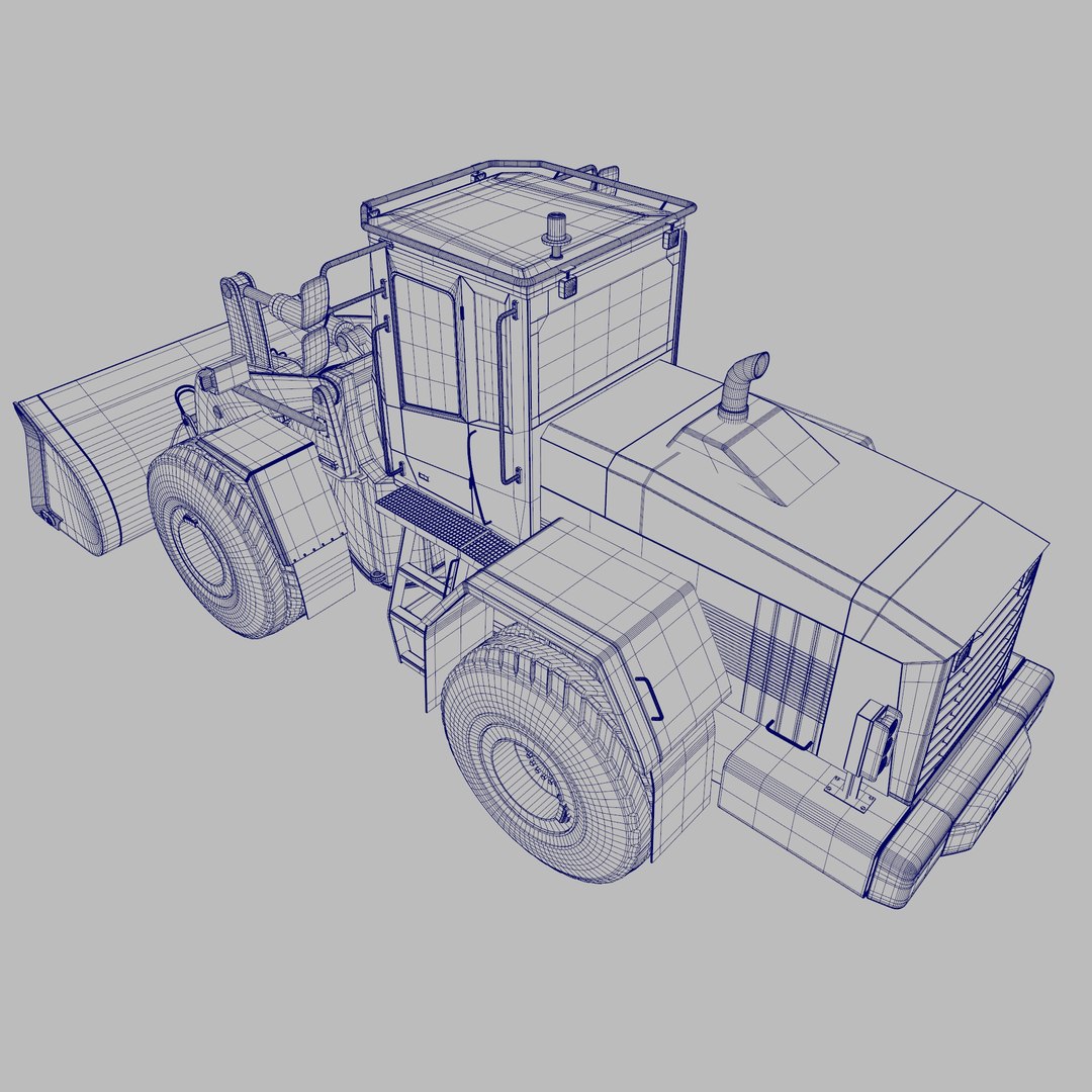 Wheel Loader 3D Model - TurboSquid 2251980