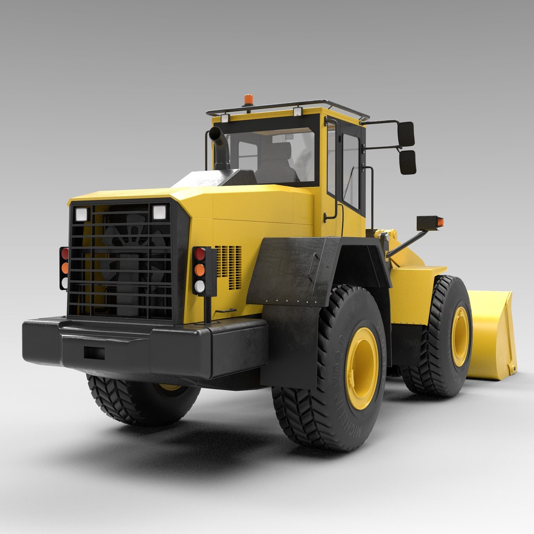 Wheel Loader 3D Model - TurboSquid 2251980