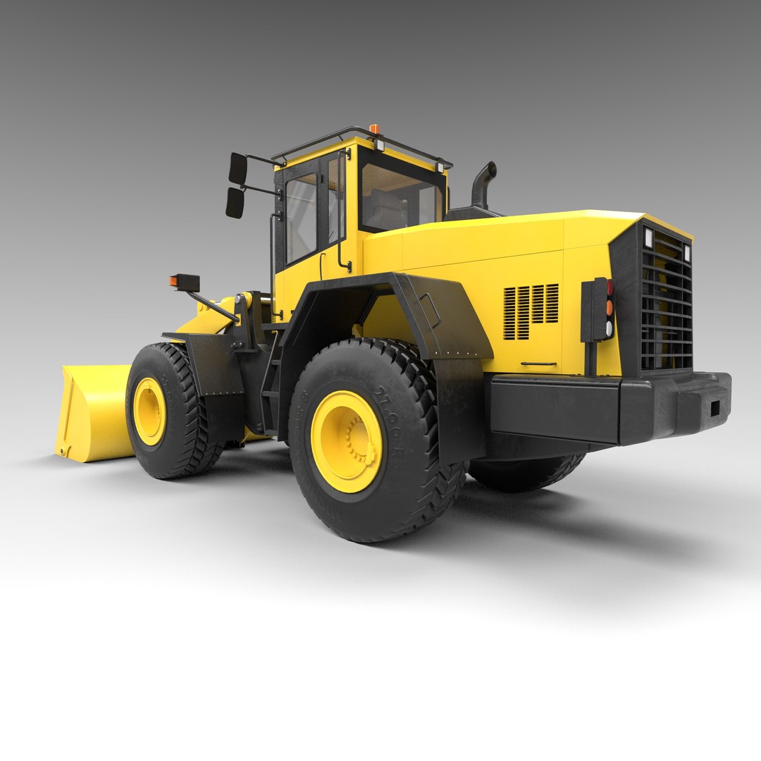 Wheel Loader 3D Model - TurboSquid 2251980