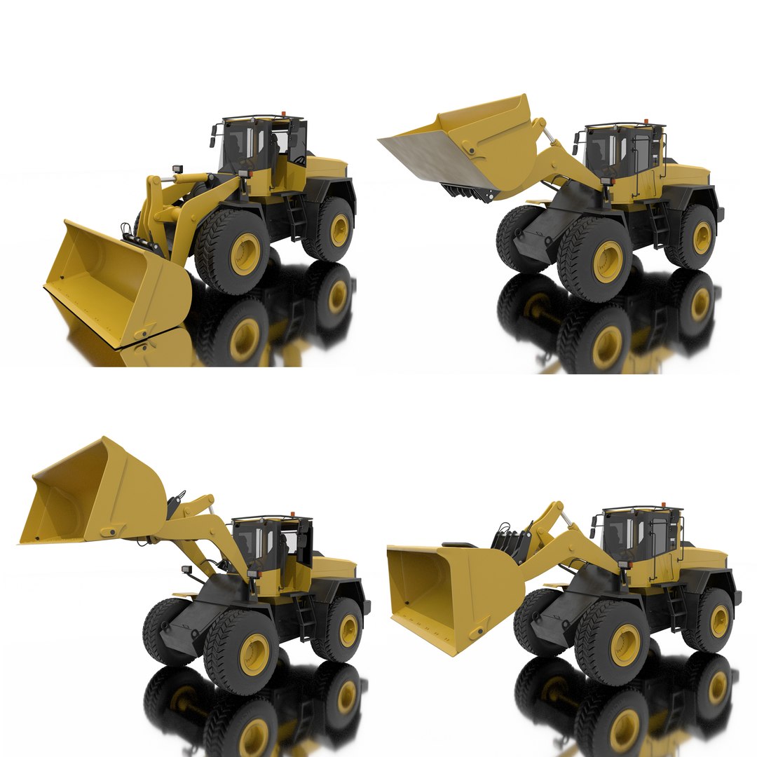Wheel Loader 3D Model - TurboSquid 2251980