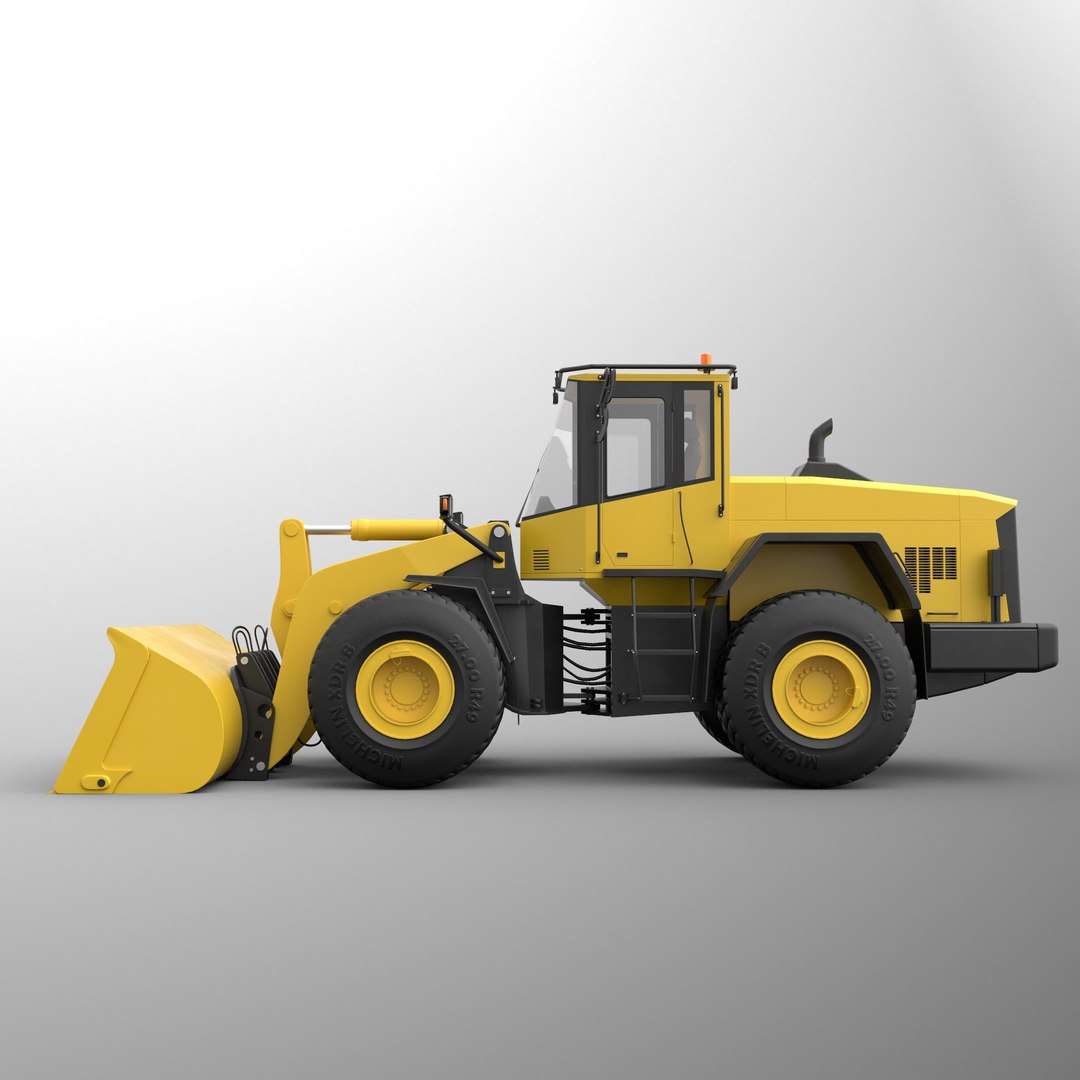 Wheel Loader 3D Model - TurboSquid 2251980