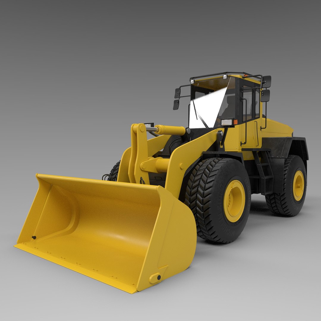 Wheel Loader 3D Model - TurboSquid 2251980