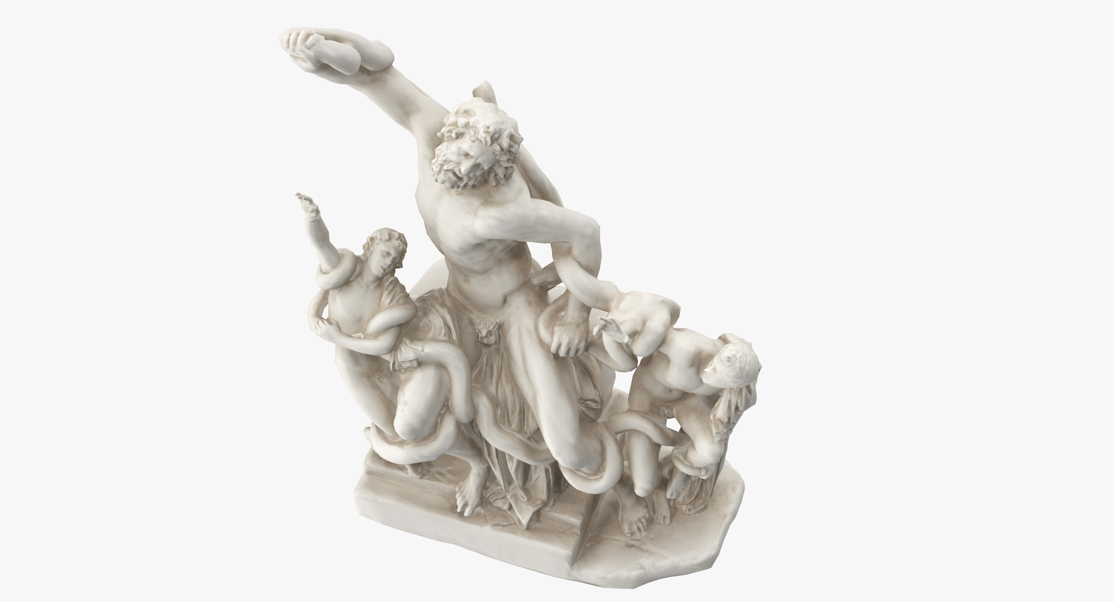 Laocoonte e seus filhos Modelo 3D - TurboSquid 1237201