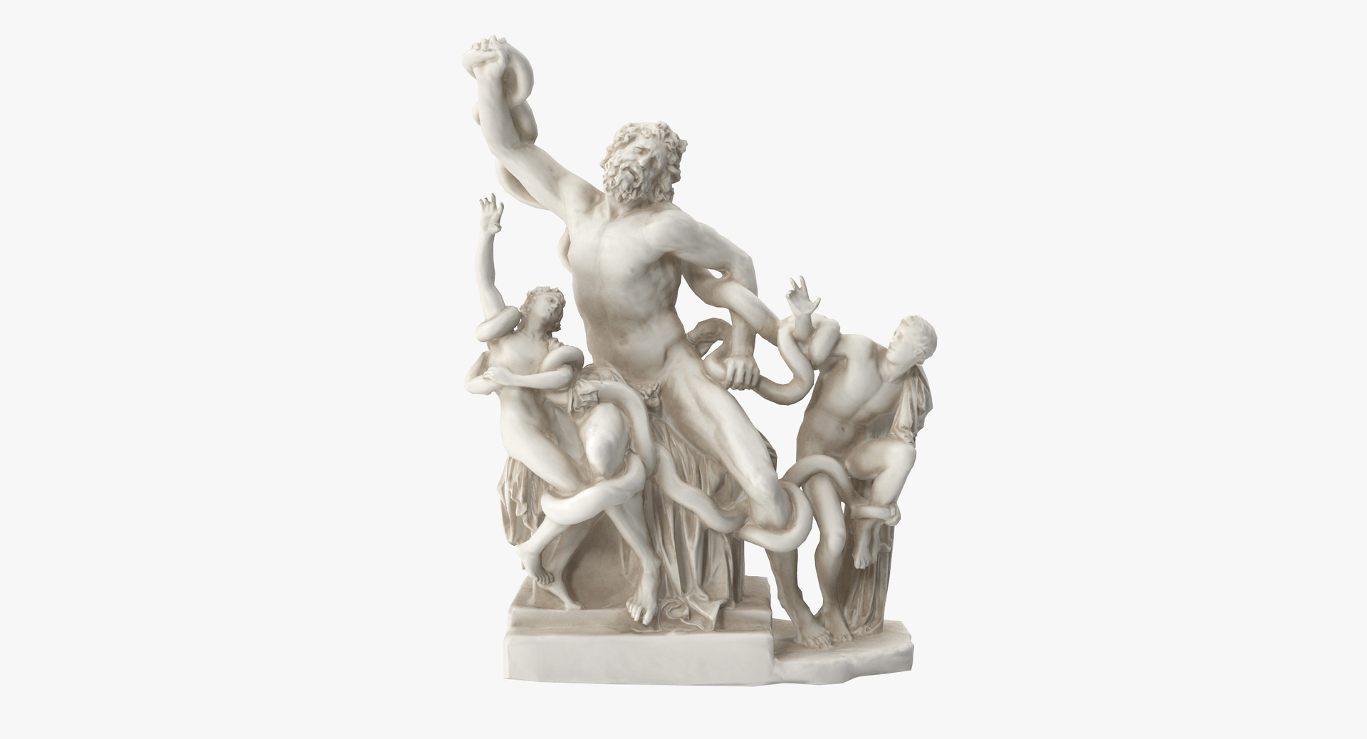 modelo 3d Laocoonte y sus hijos - TurboSquid 1237201