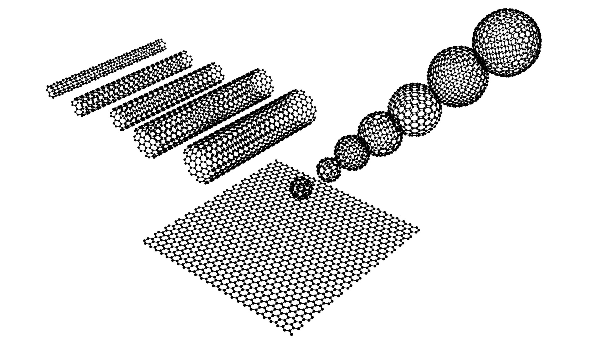 3D Graphene Structures - TurboSquid 2093683