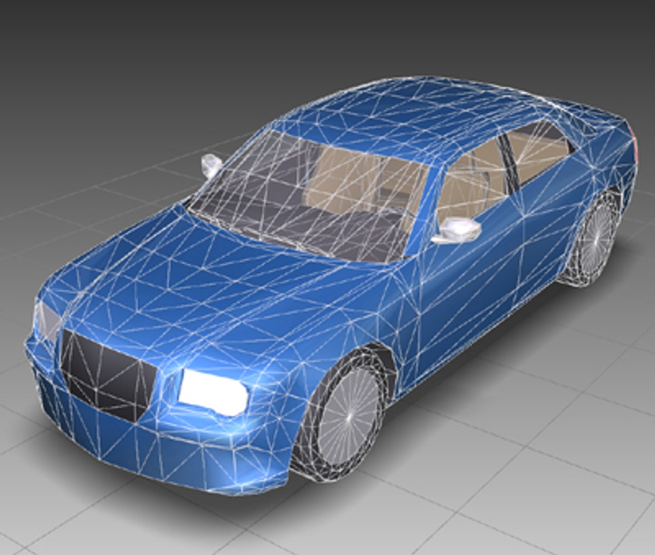 3dsmax Luxury Sedan Car Games