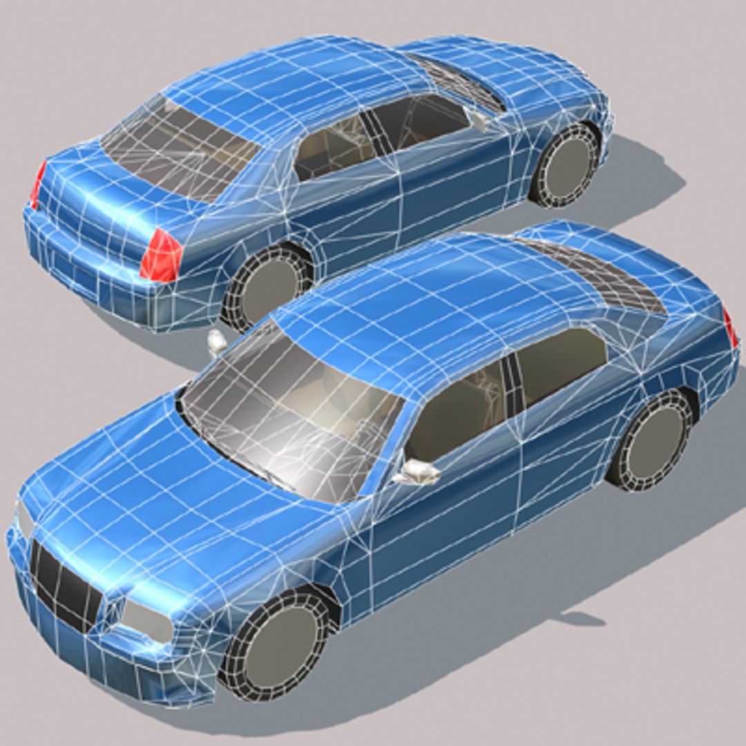 3dsmax Luxury Sedan Car Games