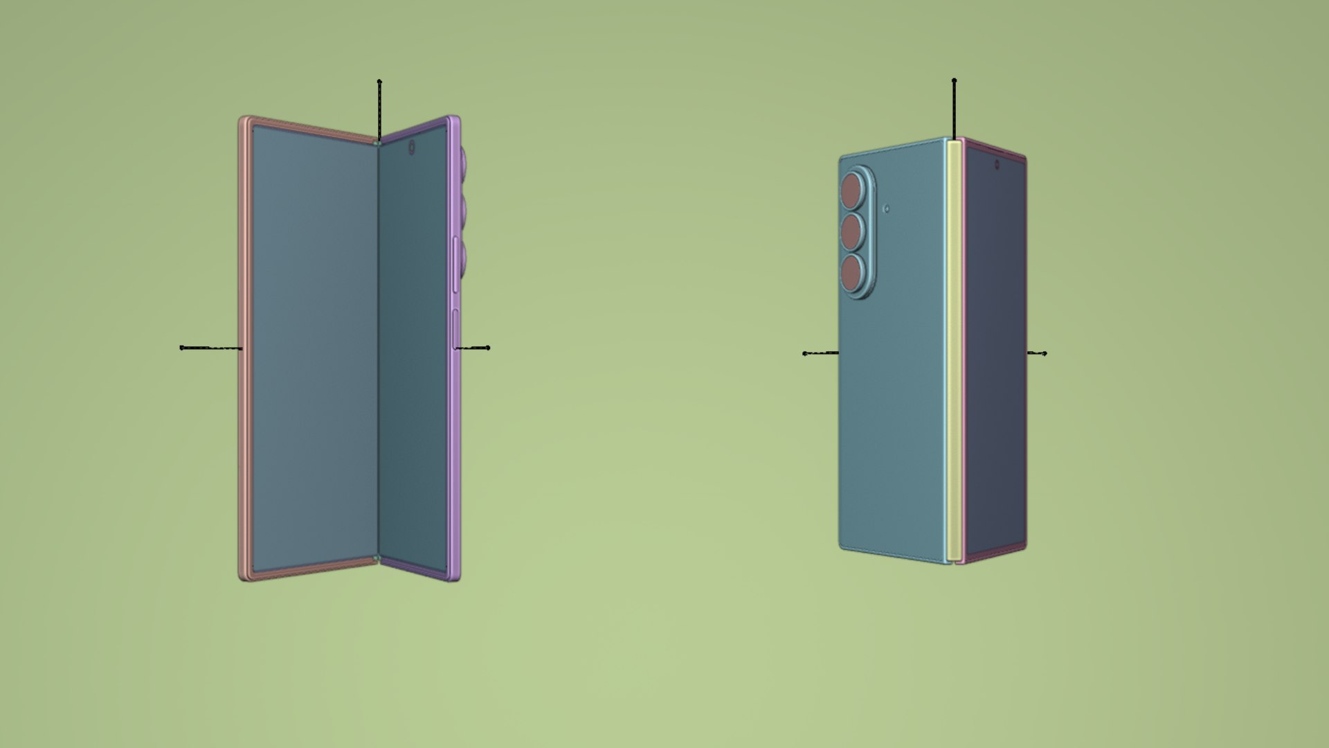 Samsung Galaxy Z Fold 7 Jetblack 3D Model - TurboSquid 2432550