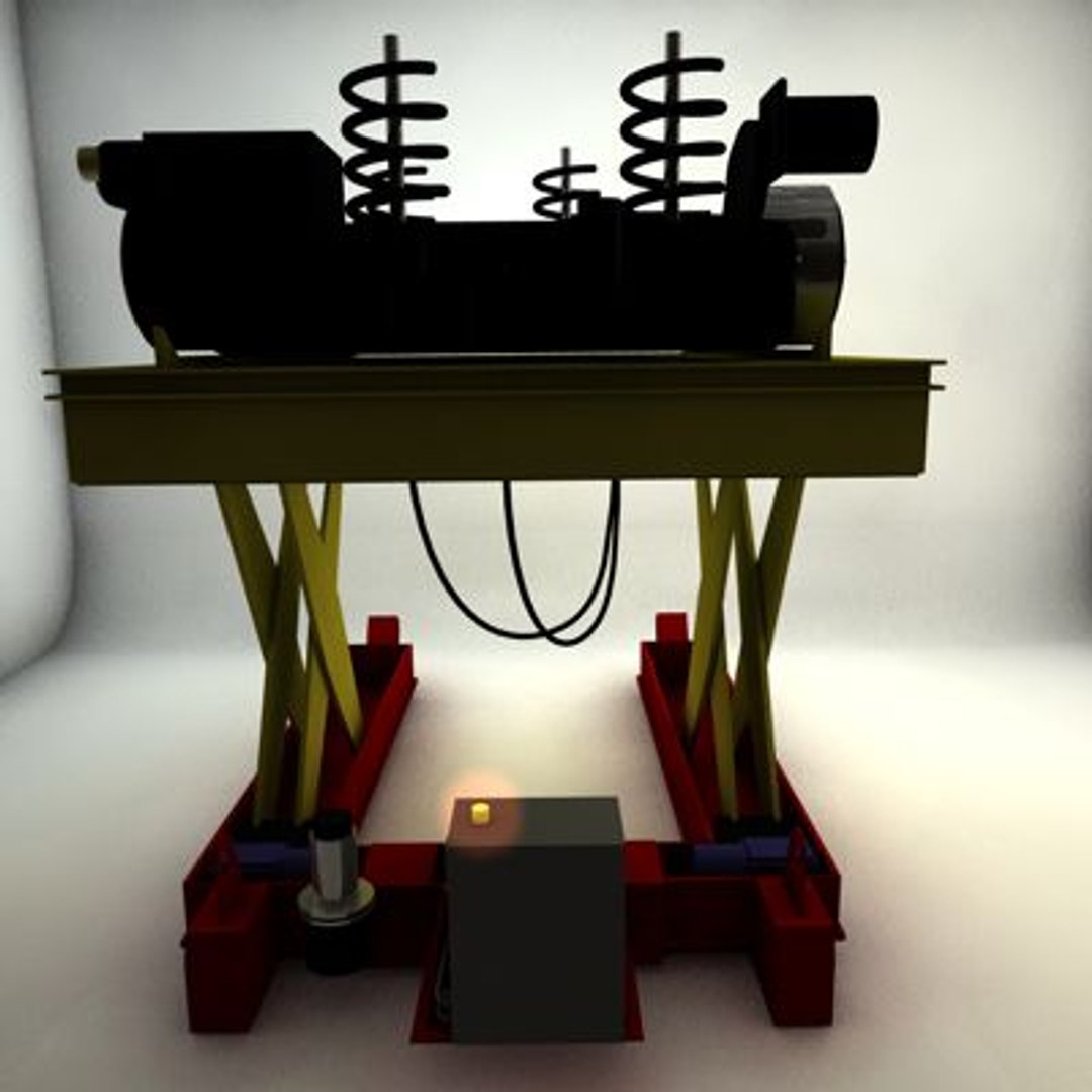 3d model machine