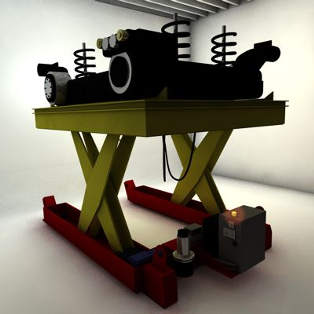 3d model machine