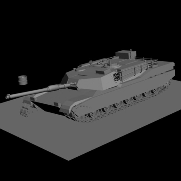 damaged m1 abrams tank max