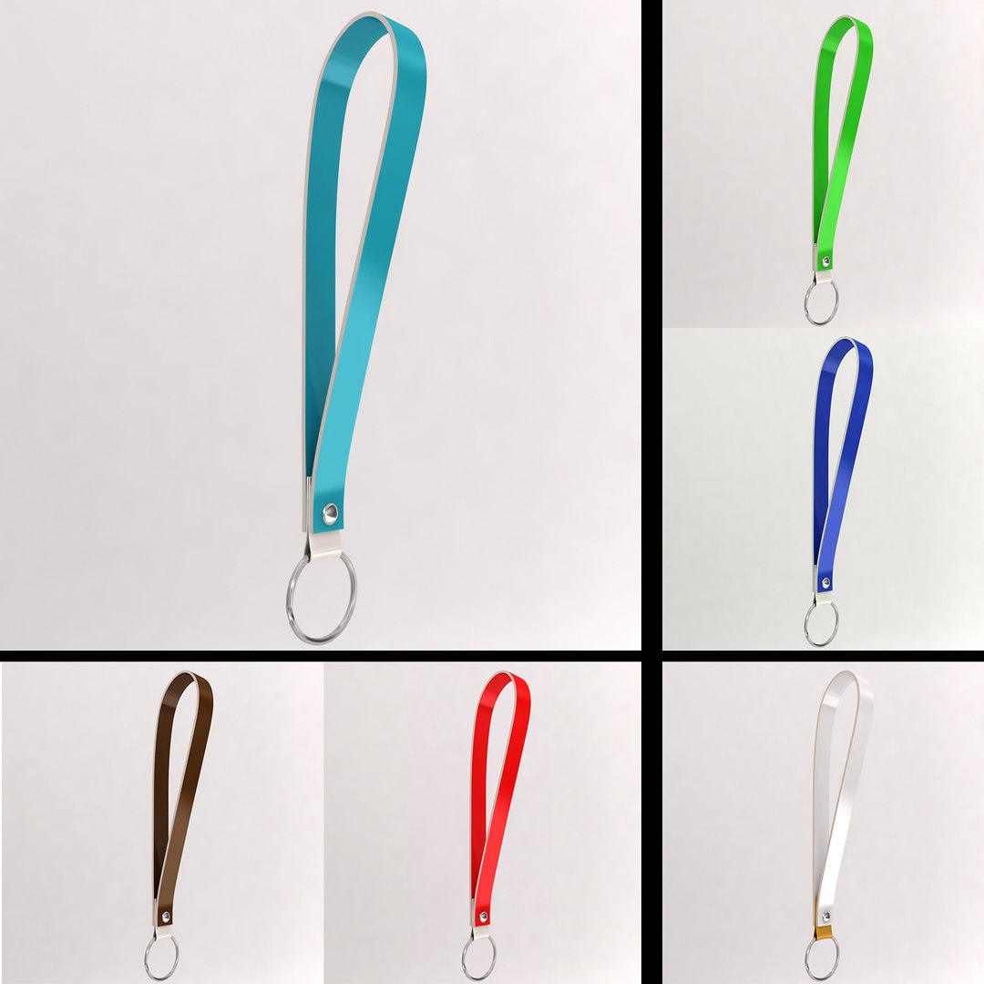 3d keychain color