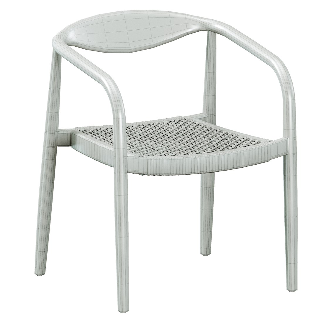 3D Mallory Chair Model - TurboSquid 2290430