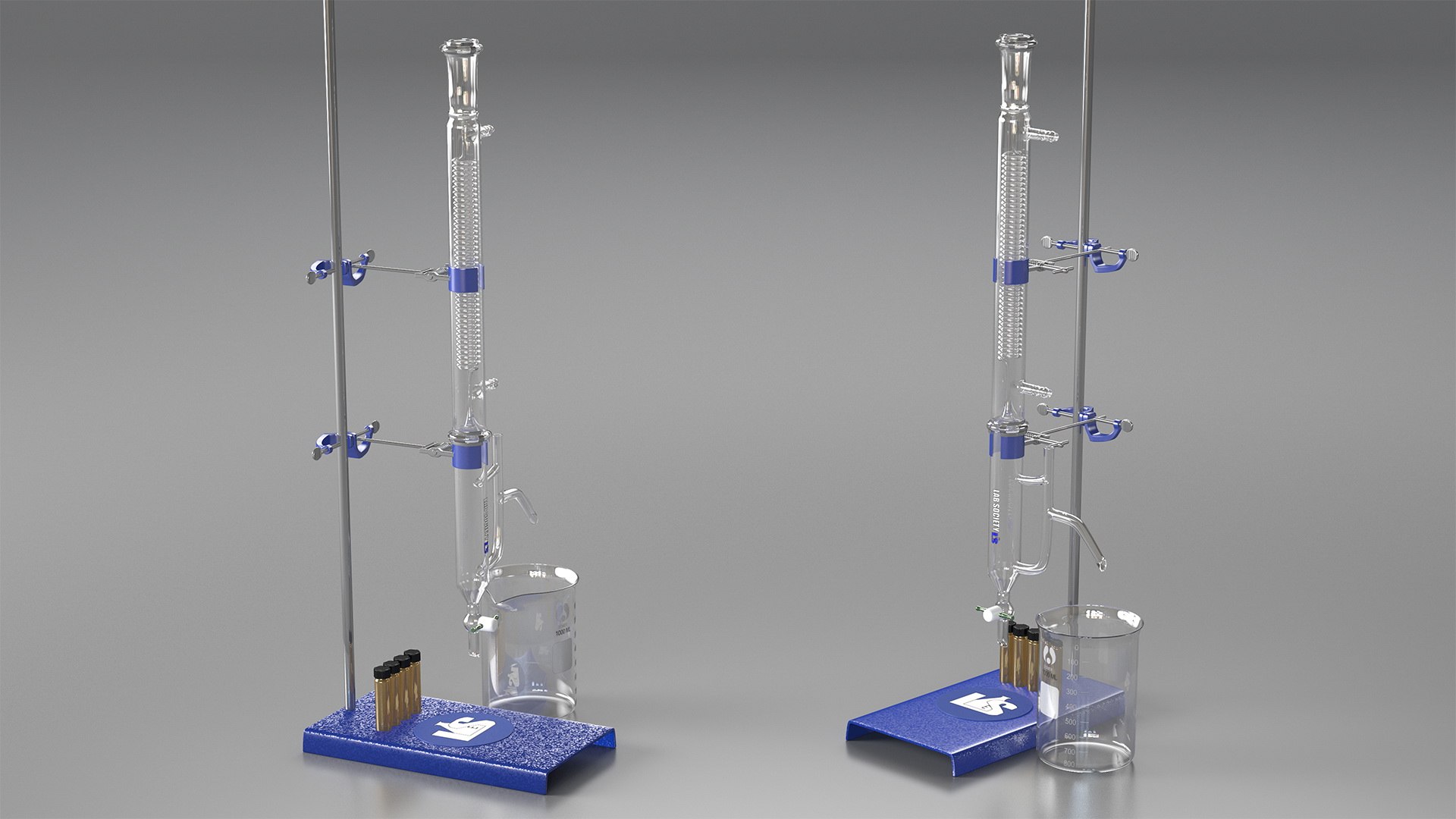 3D Lab Flask Stand - TurboSquid 1458534
