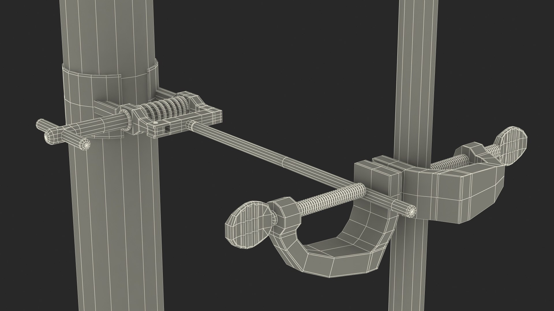 3D Lab Flask Stand - TurboSquid 1458534