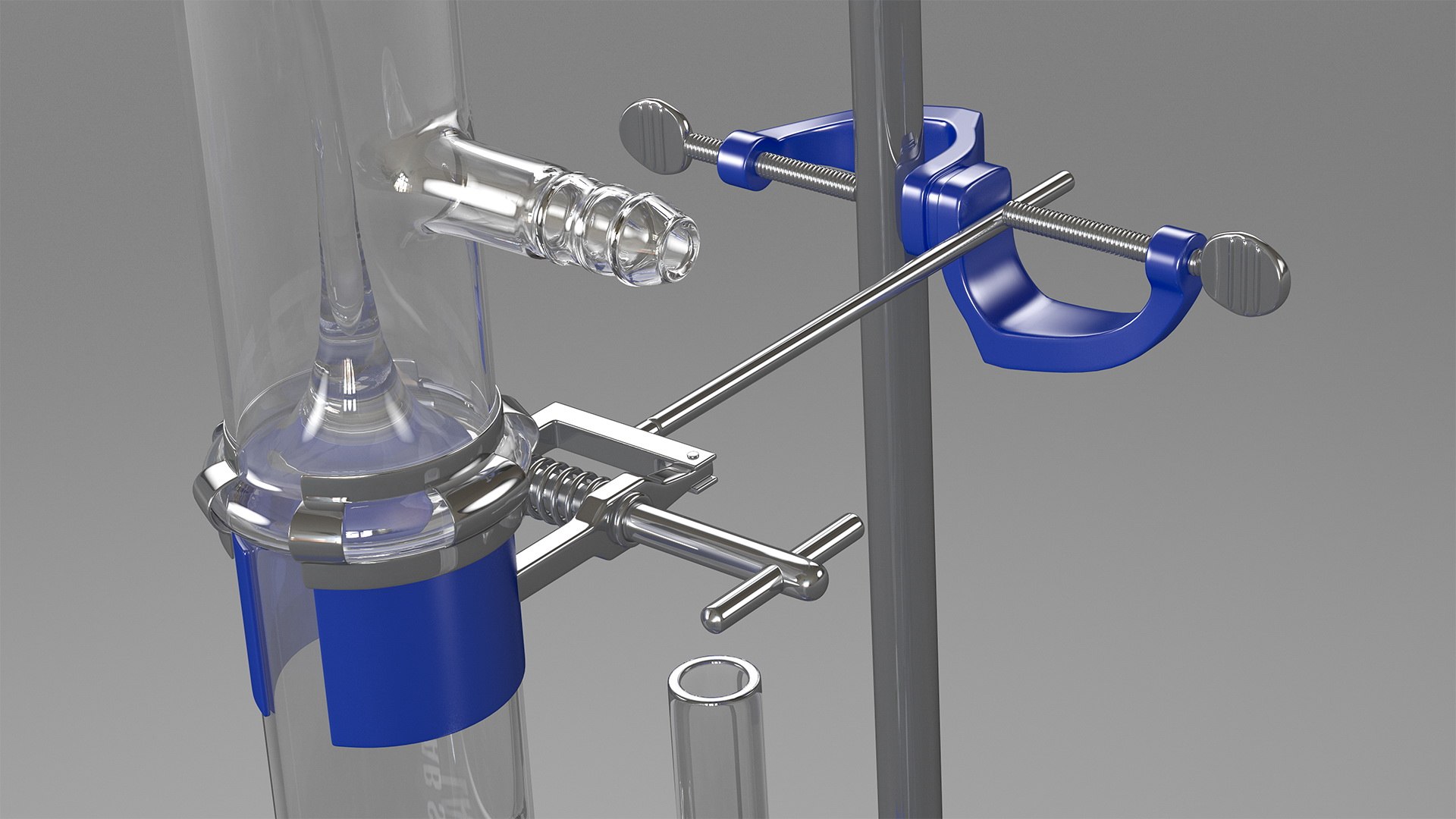 3D Lab Flask Stand - TurboSquid 1458534
