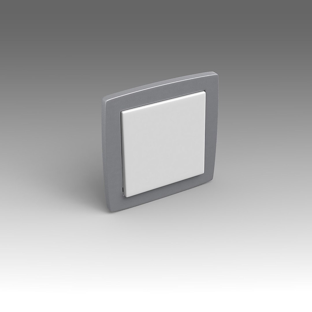 electrical switch 3d model