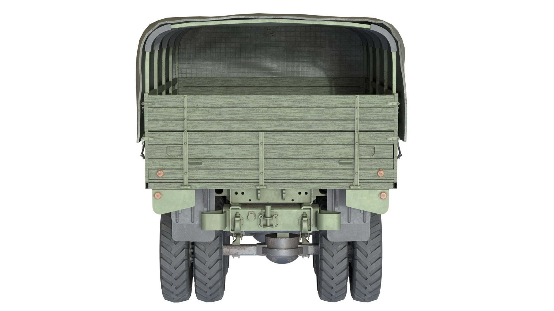 3D Military Cargo Truck M35a2 Model - TurboSquid 2431819