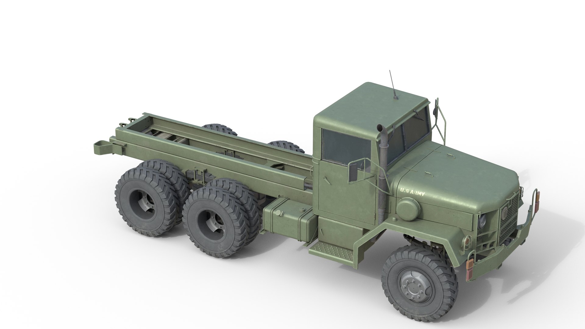 3D Military Cargo Truck M35a2 Model - TurboSquid 2431819