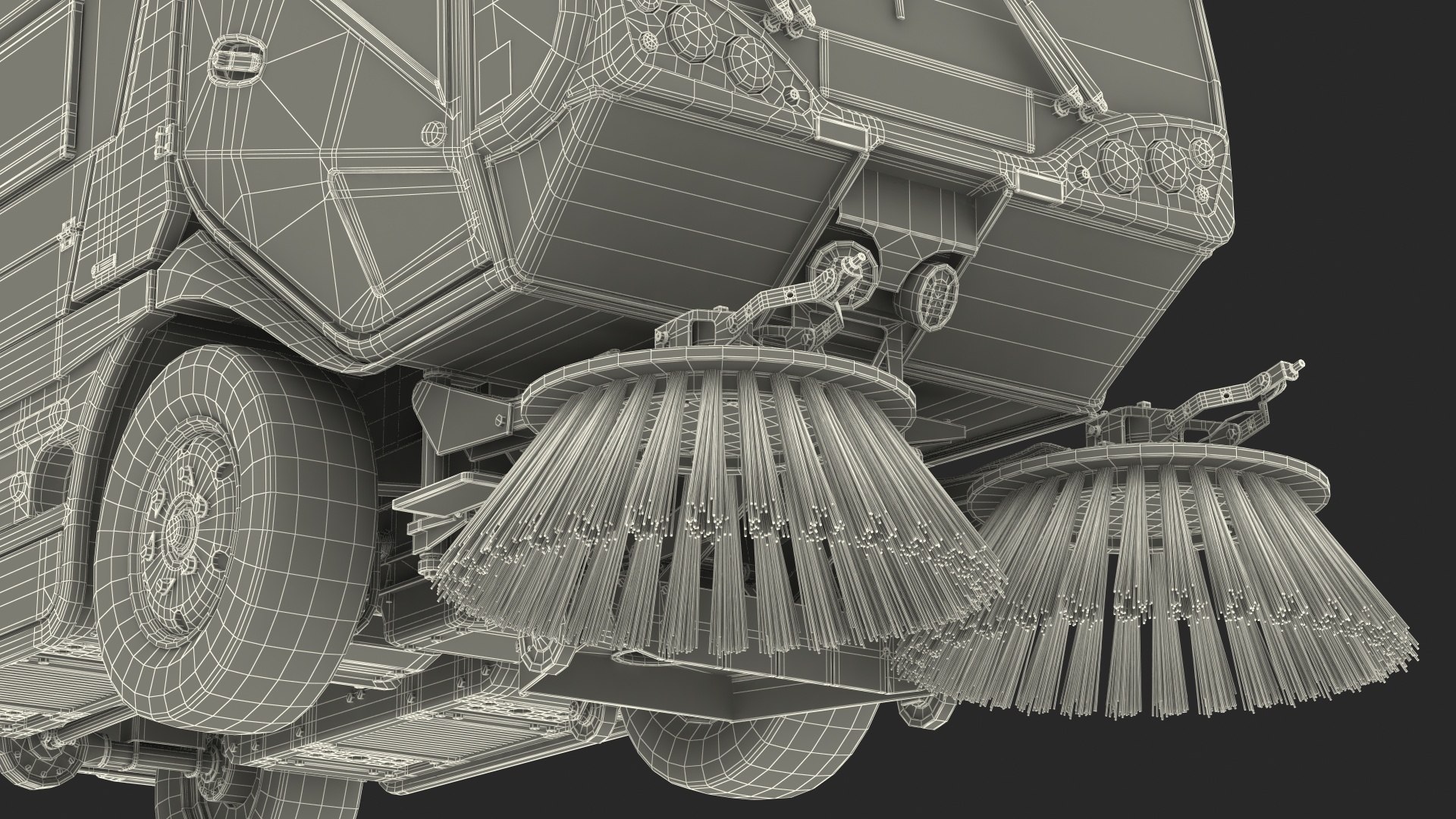 Johnston Cx400 Road Sweeper Model - TurboSquid 1574336