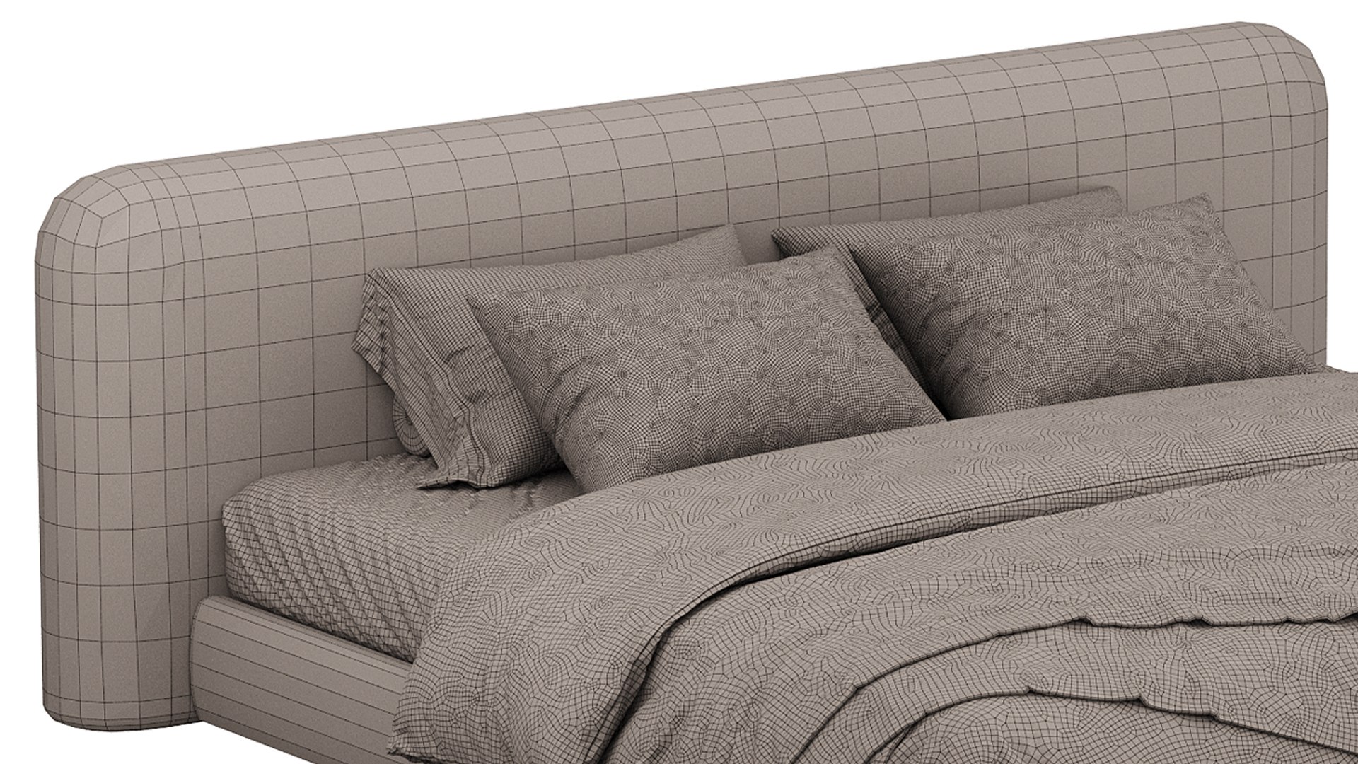 Bed Volume 3D Model - TurboSquid 2326319