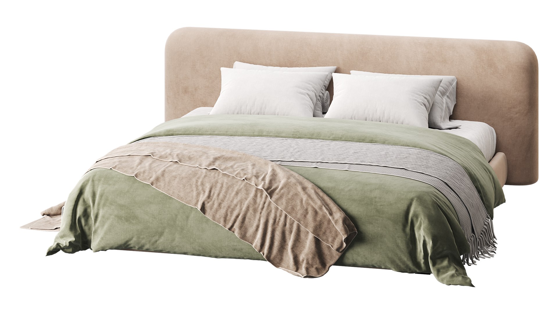 Bed Volume 3D Model - TurboSquid 2326319