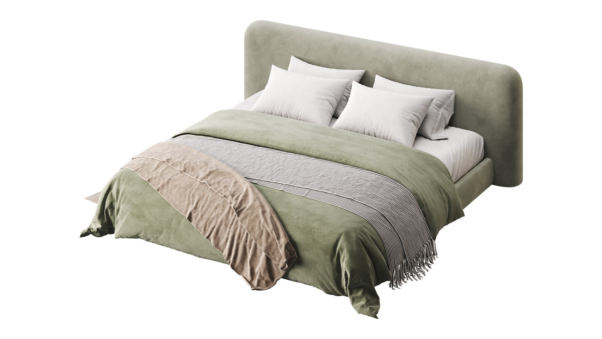 Bed Volume 3D Model - TurboSquid 2326319