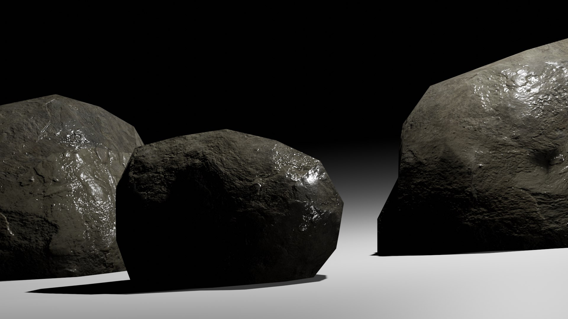 3D Garden Stones Model - TurboSquid 2110005