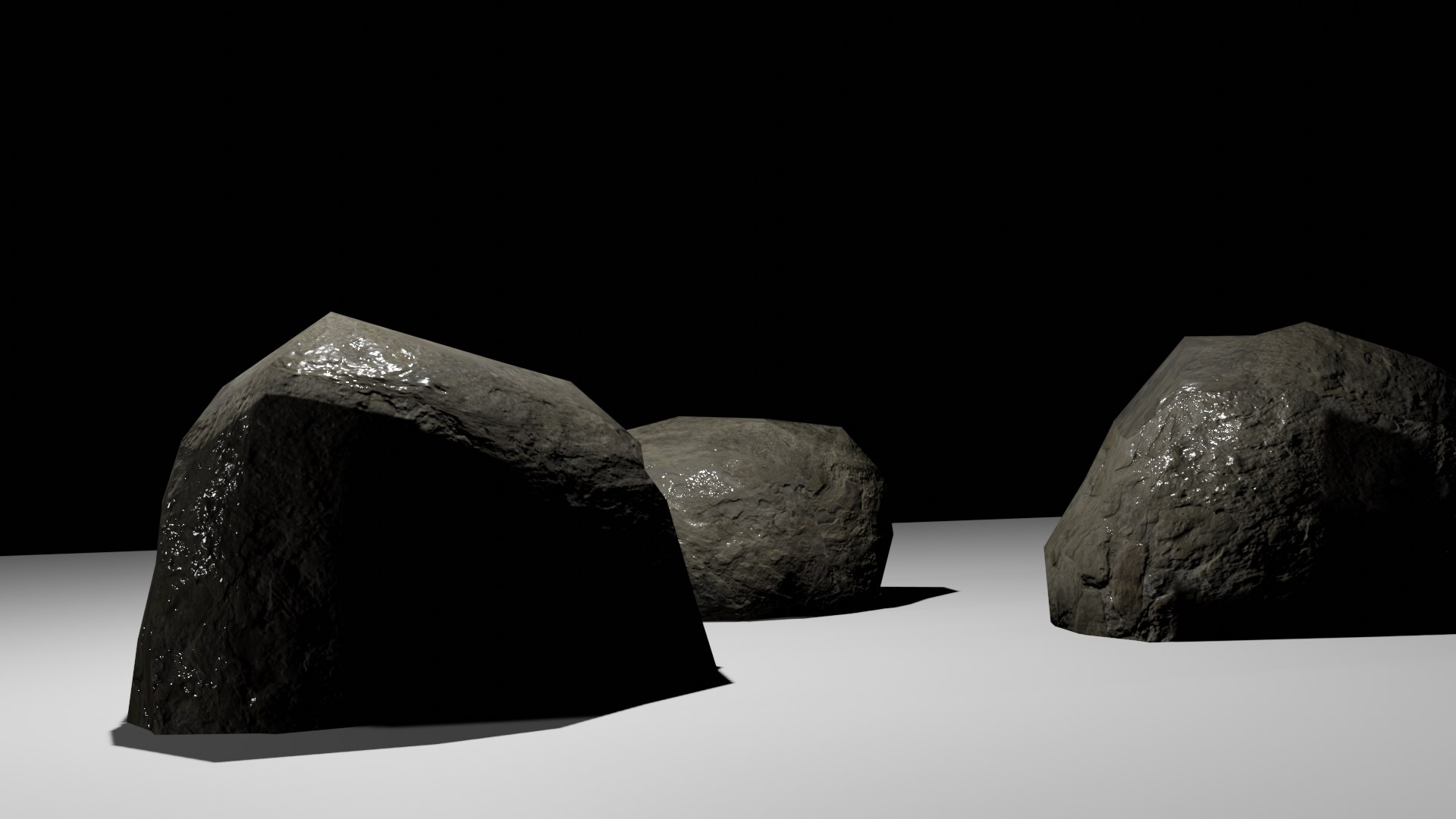 3D Garden Stones Model - TurboSquid 2110005