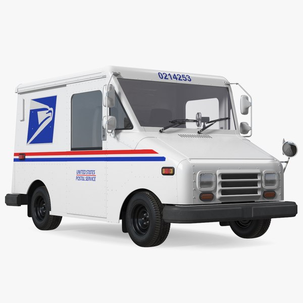 Grumman LLV USA Post Car Rigged 3D 모델 - TurboSquid 2071216