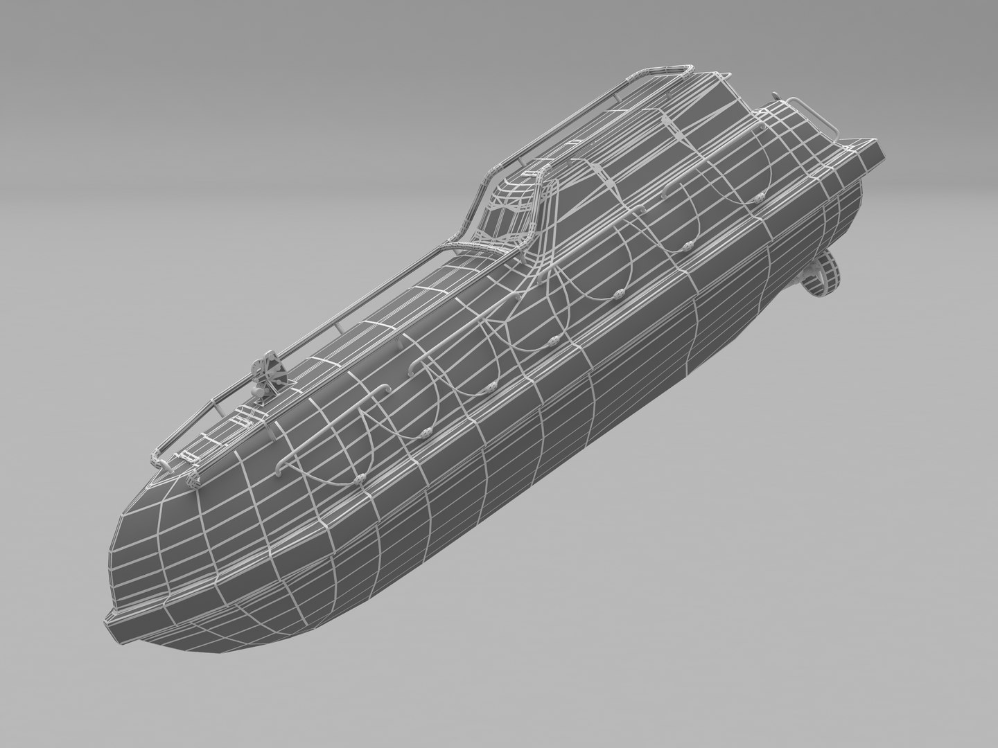 Freefall lifeboat 3D model - TurboSquid 2171295