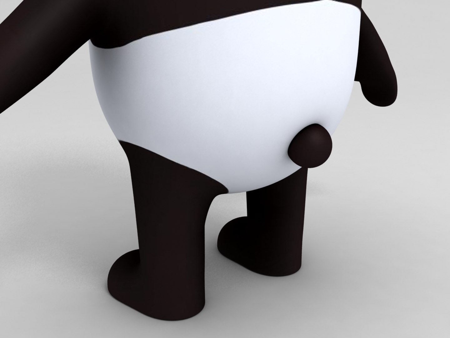 Panda Character Cartoon 3D Model - TurboSquid 1252897