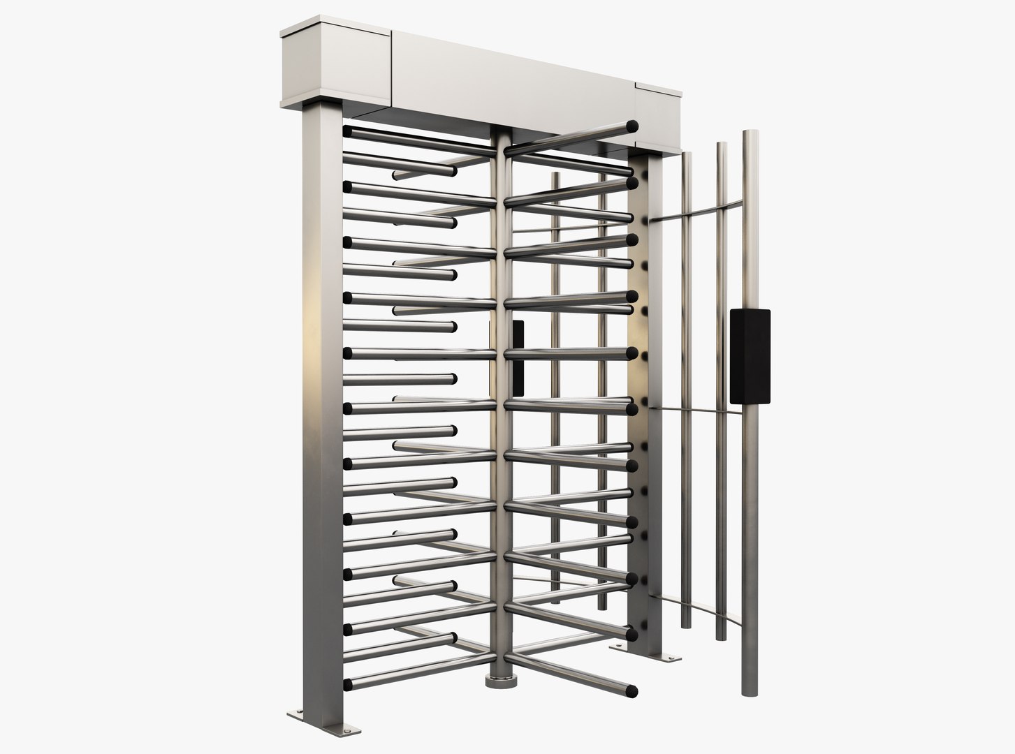 3D Security Turnstile Model - TurboSquid 1783096