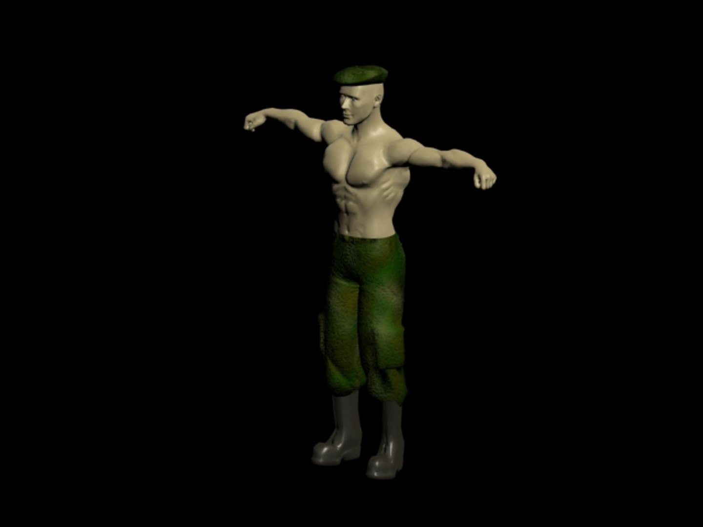 Soldiers Rig 3d Model