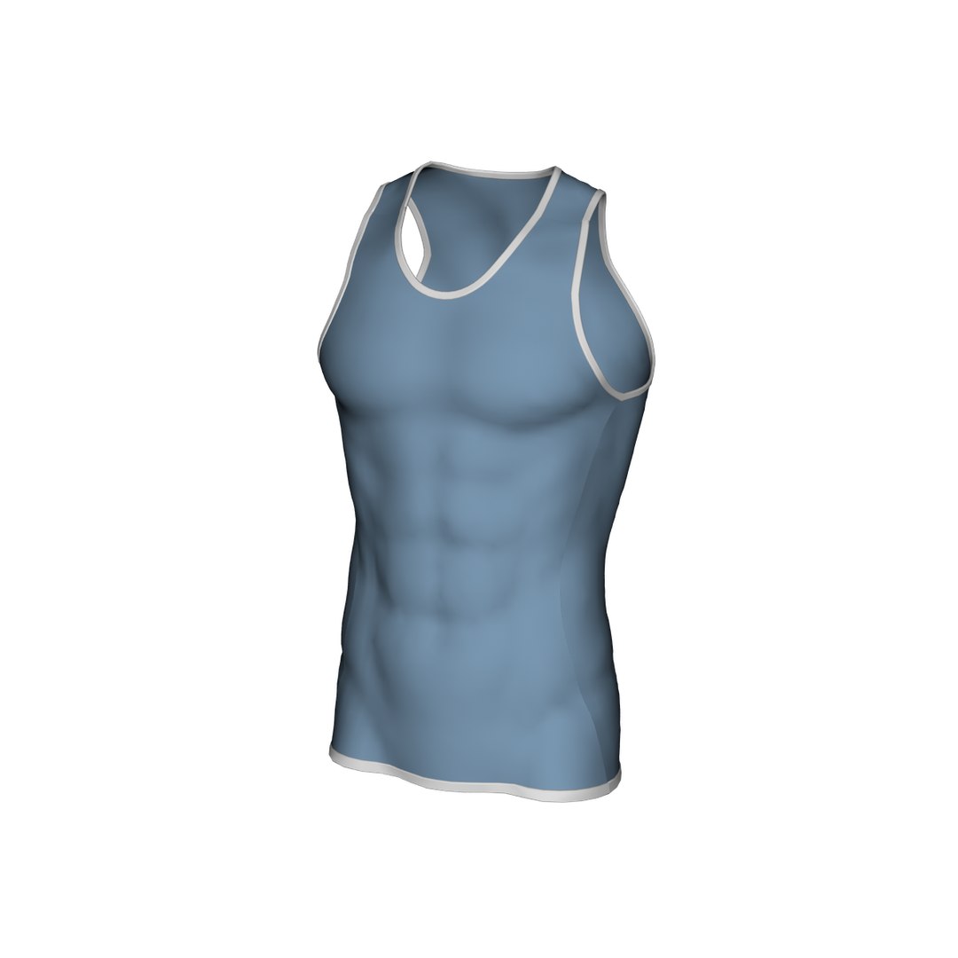 Realistic Tank - Tops 3d Fbx