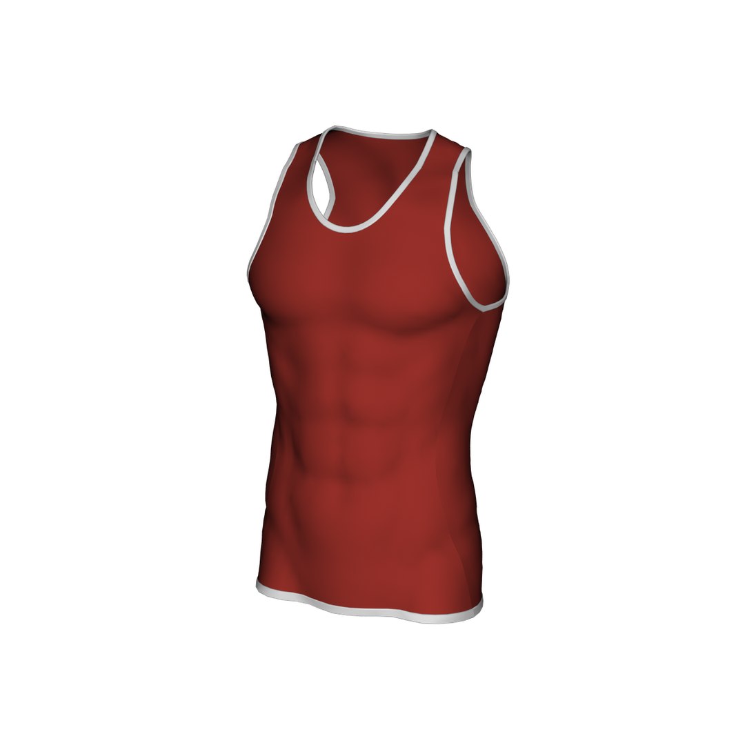 Realistic Tank - Tops 3d Fbx