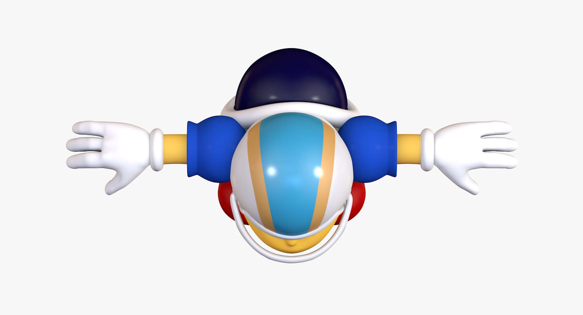 Chargin Chuck Football Super Mario 3D - TurboSquid 1416006