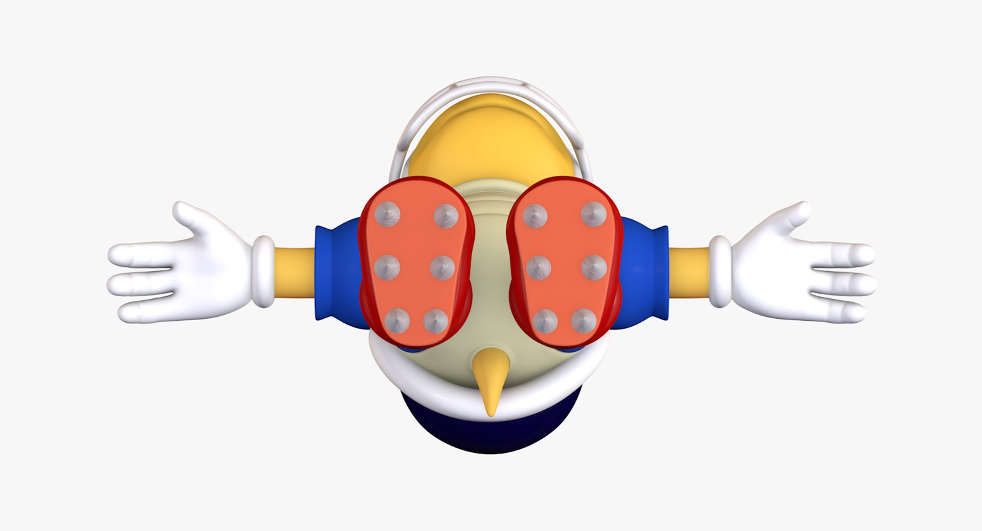 Chargin Chuck Football Super Mario 3D - TurboSquid 1416006