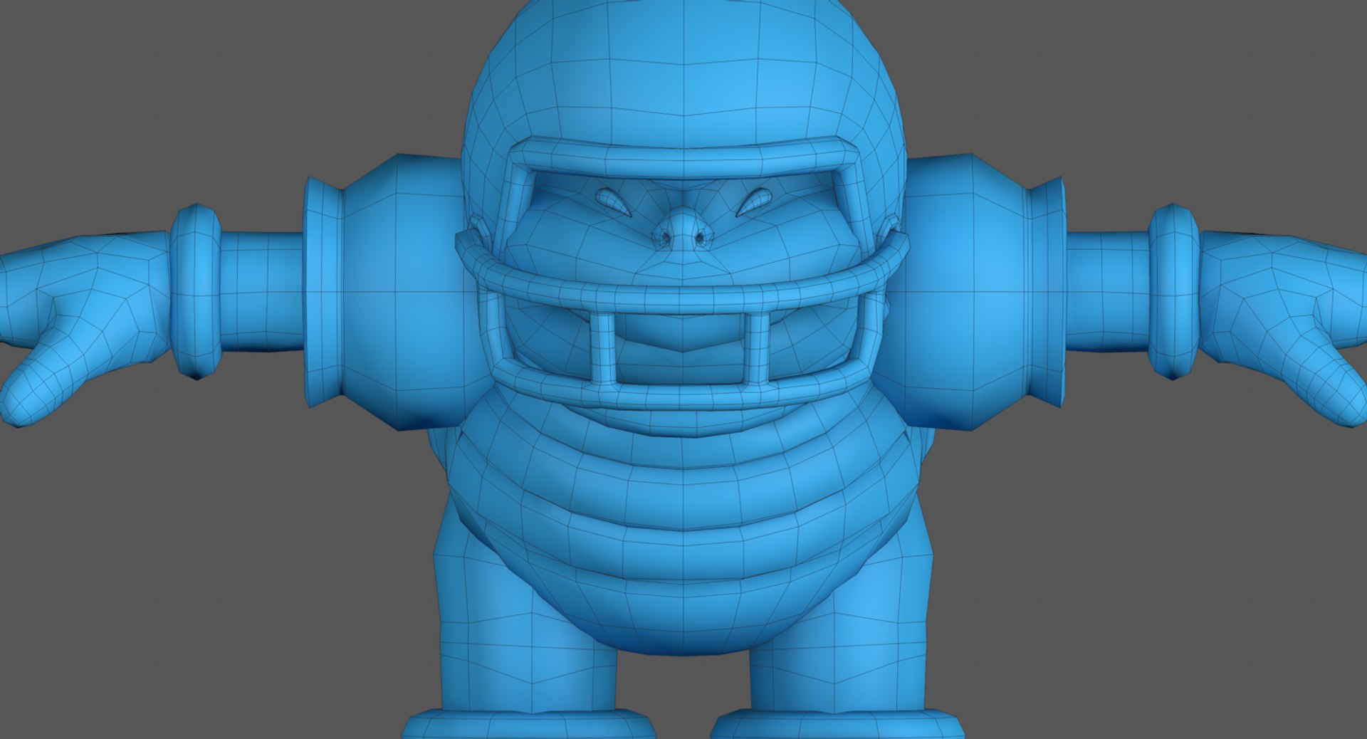 Chargin Chuck Football Super Mario 3D - TurboSquid 1416006