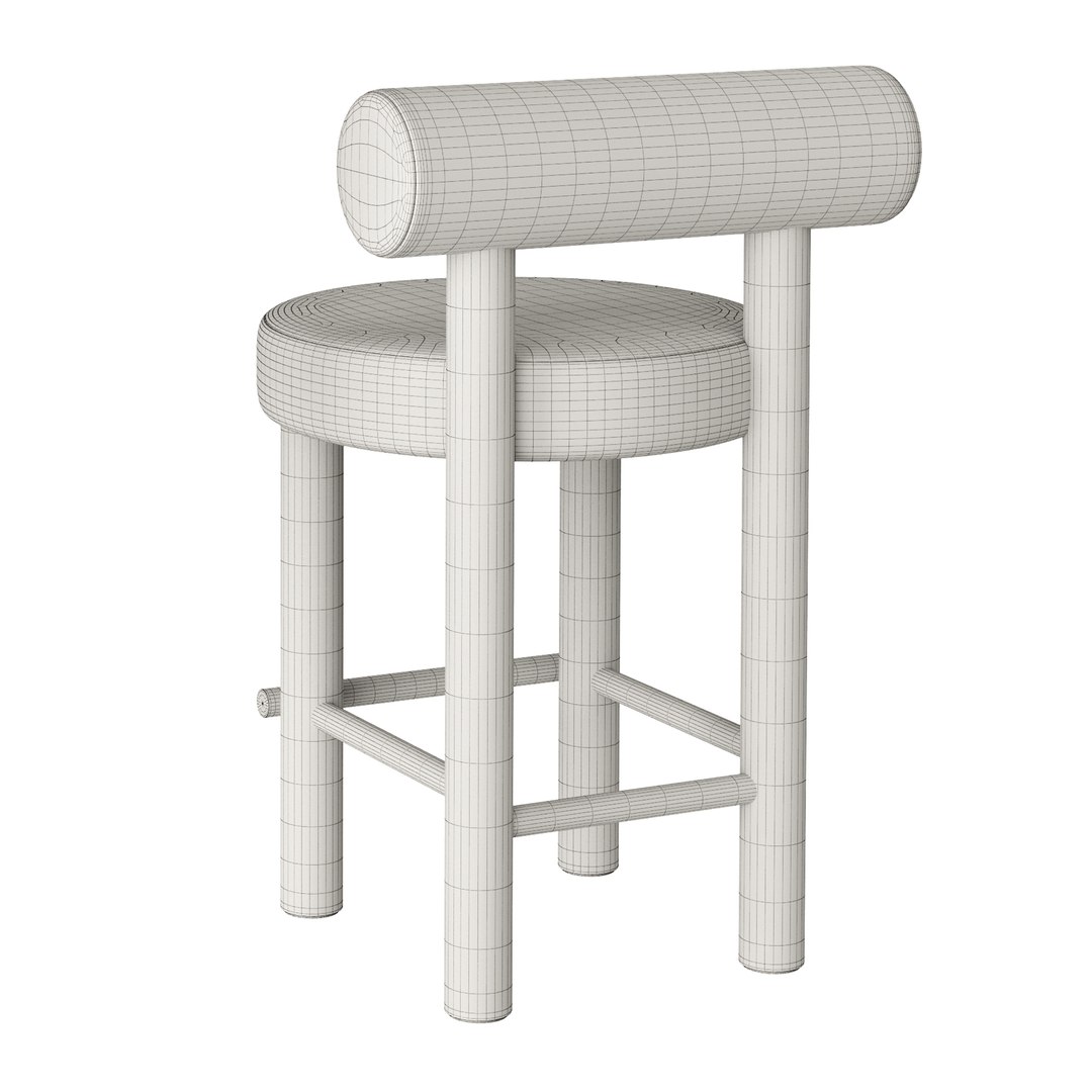 Free 3D Counter Chair Gropius CS2 - TurboSquid 2270919
