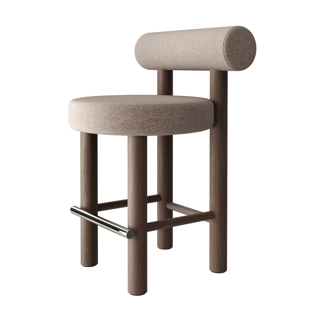 Free 3D Counter Chair Gropius CS2 - TurboSquid 2270919