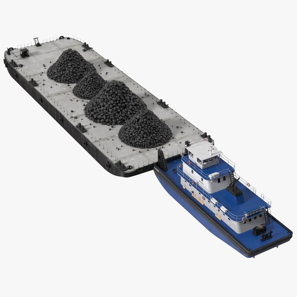 Barge 3D Models for Download | TurboSquid