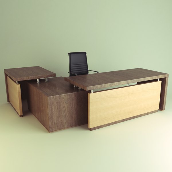 Desk 3D Models for Download | TurboSquid