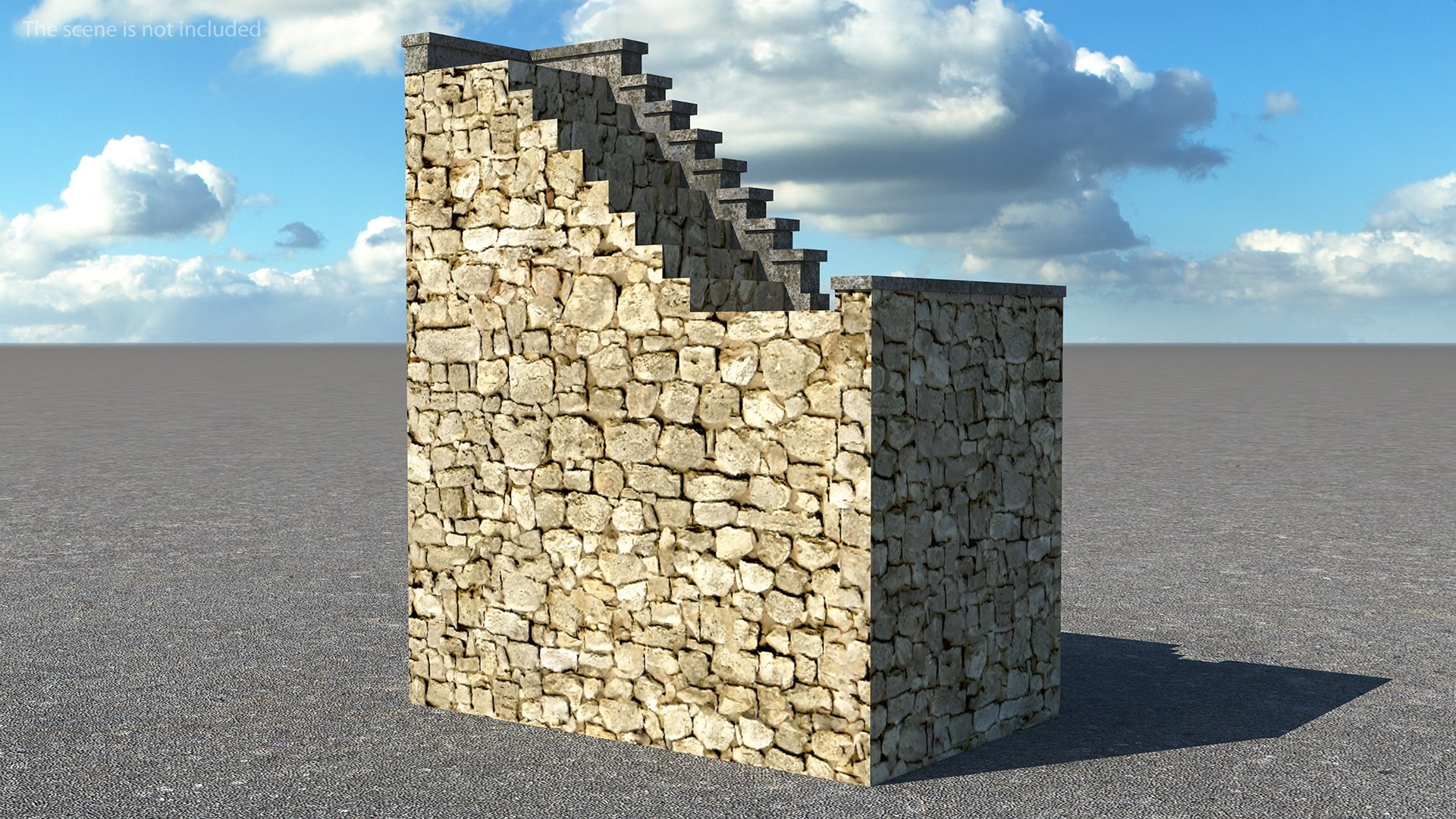 Stone Ladder 3D Model - TurboSquid 1474179