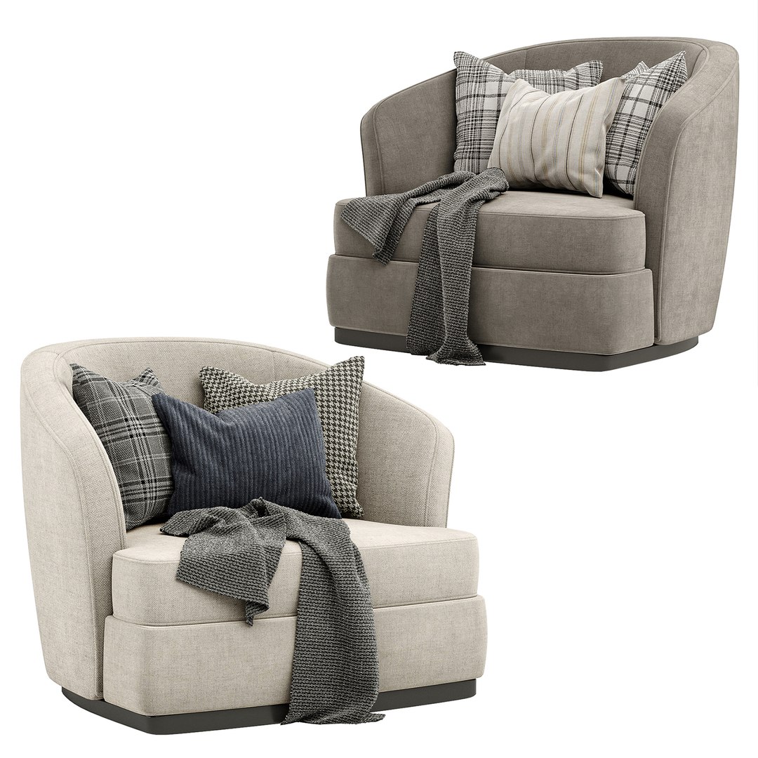 3D Romana Armchair By Casa Magna Model - TurboSquid 2192814