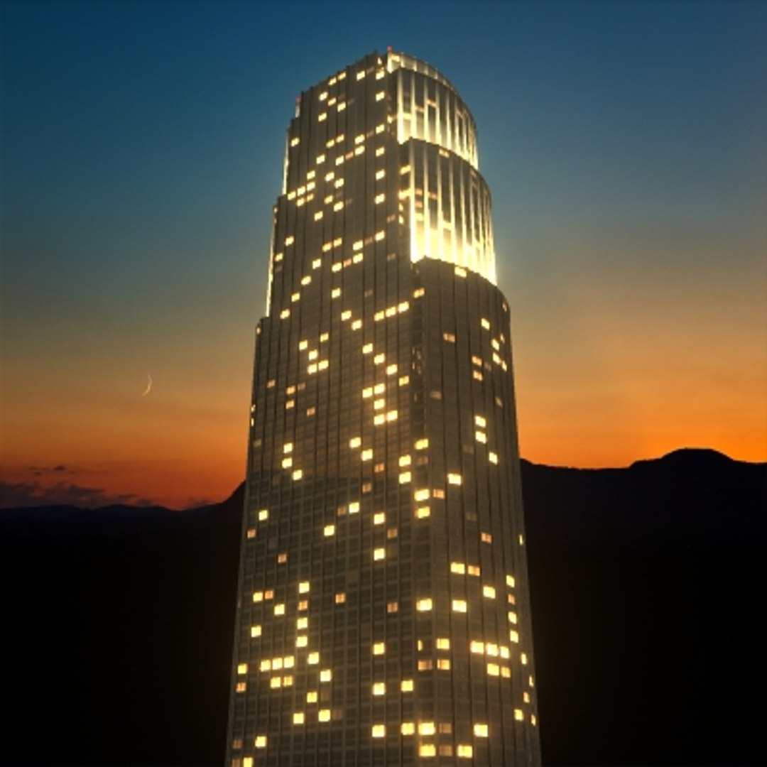 Max Night 777 Tower Skyscraper