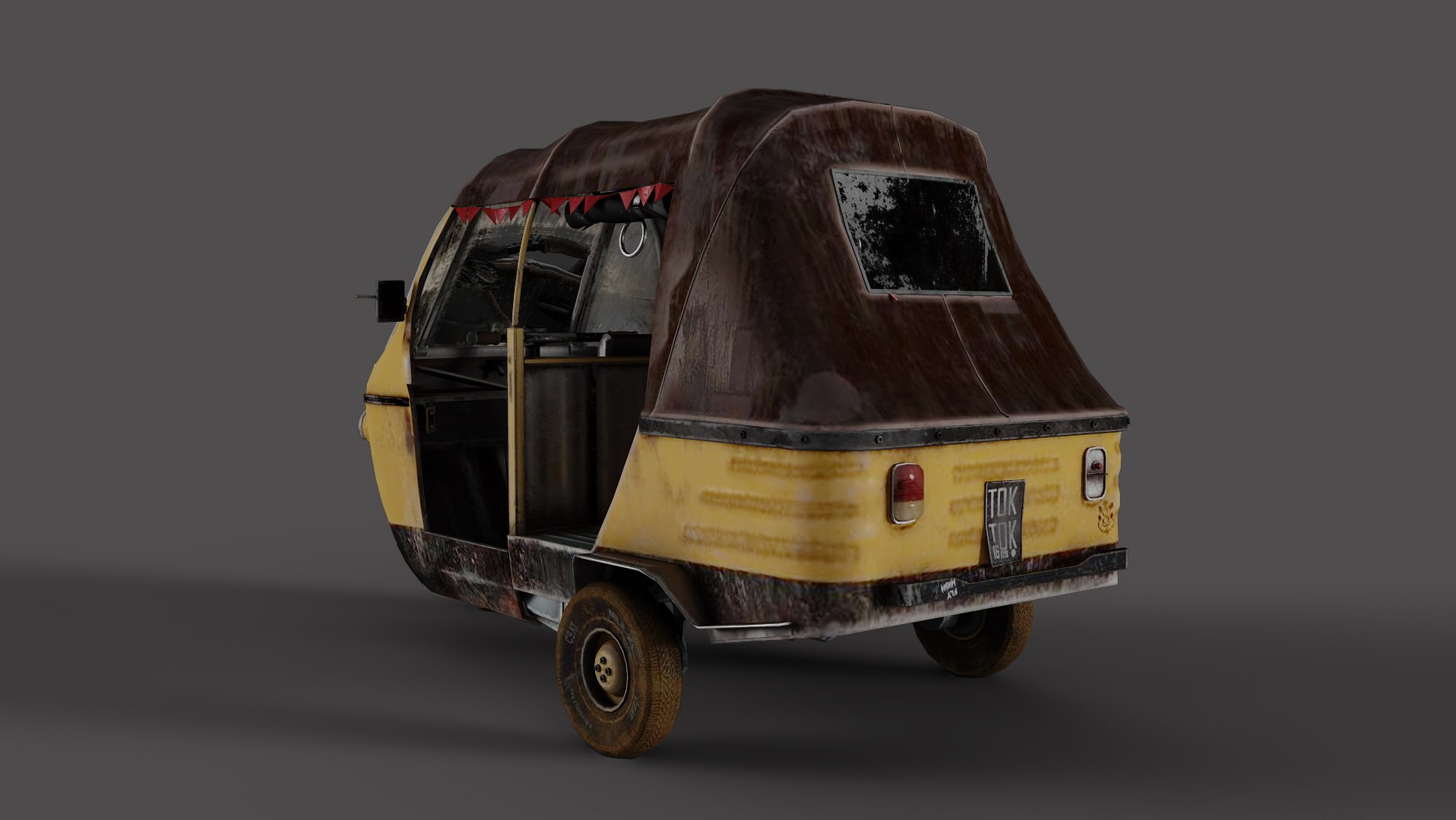 3D TUK-TUK model - TurboSquid 2163743