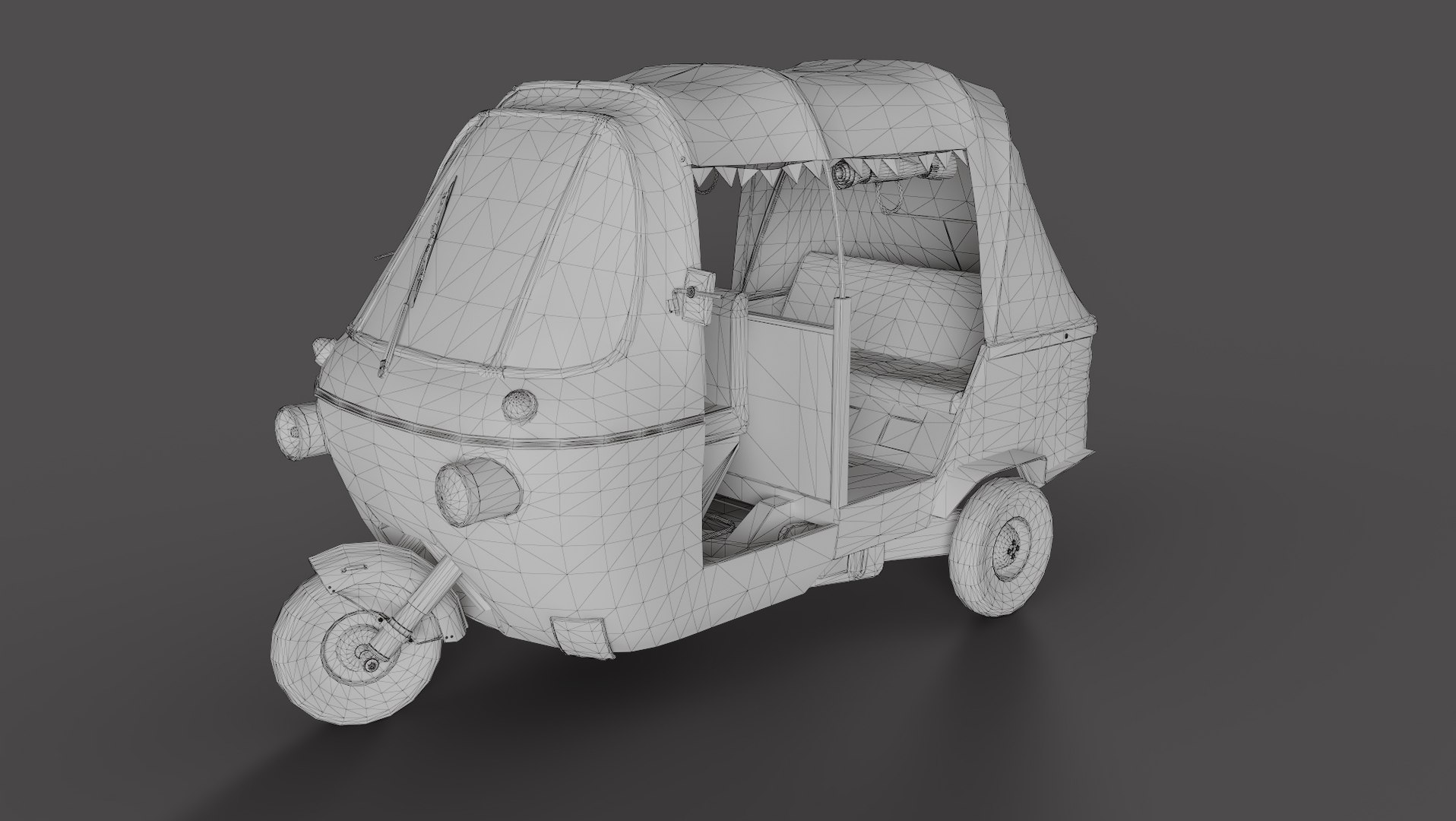 3D TUK-TUK model - TurboSquid 2163743