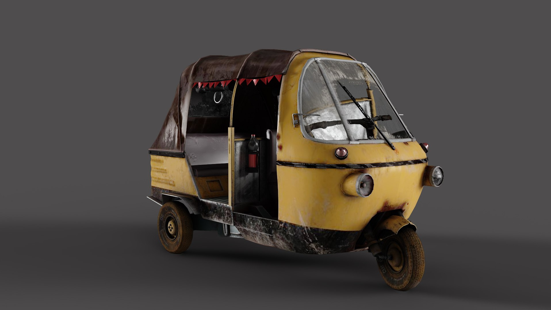 3D TUK-TUK model - TurboSquid 2163743